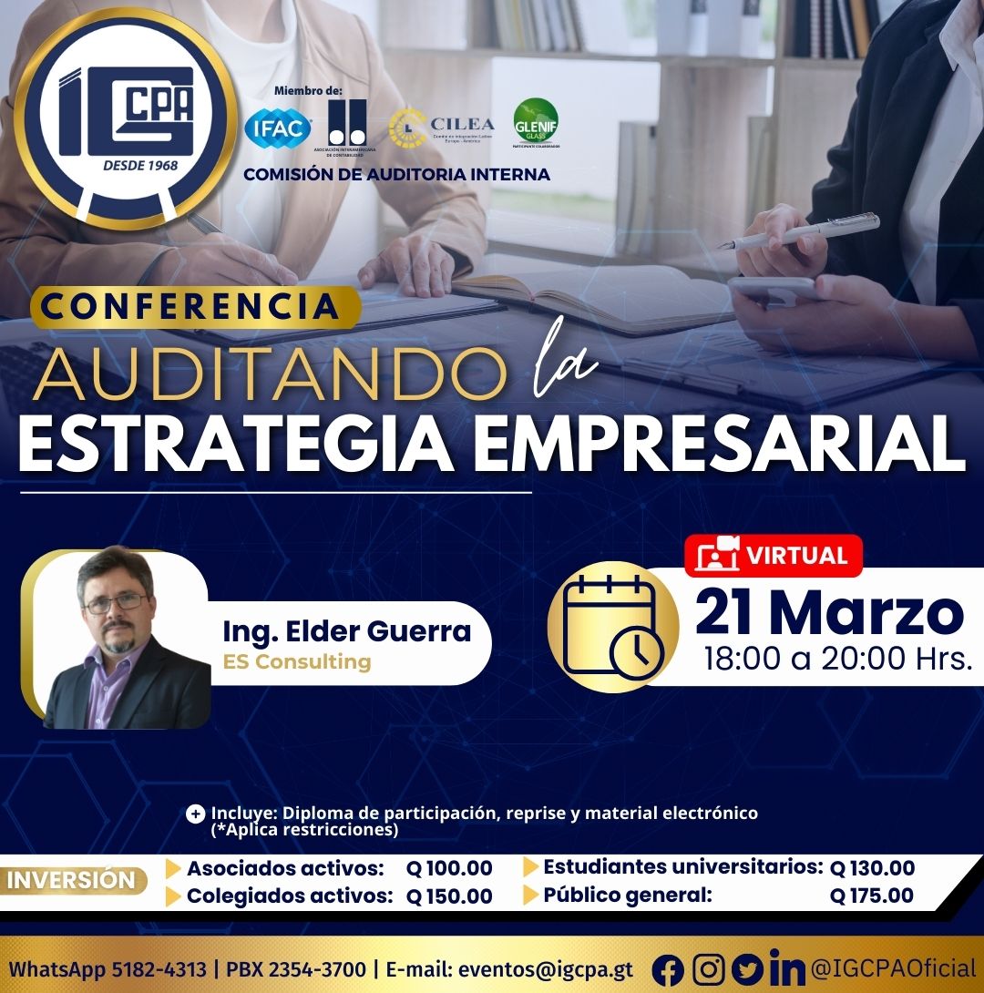Conferencia “Auditando la Estrategia Empresarial” – IGCPA