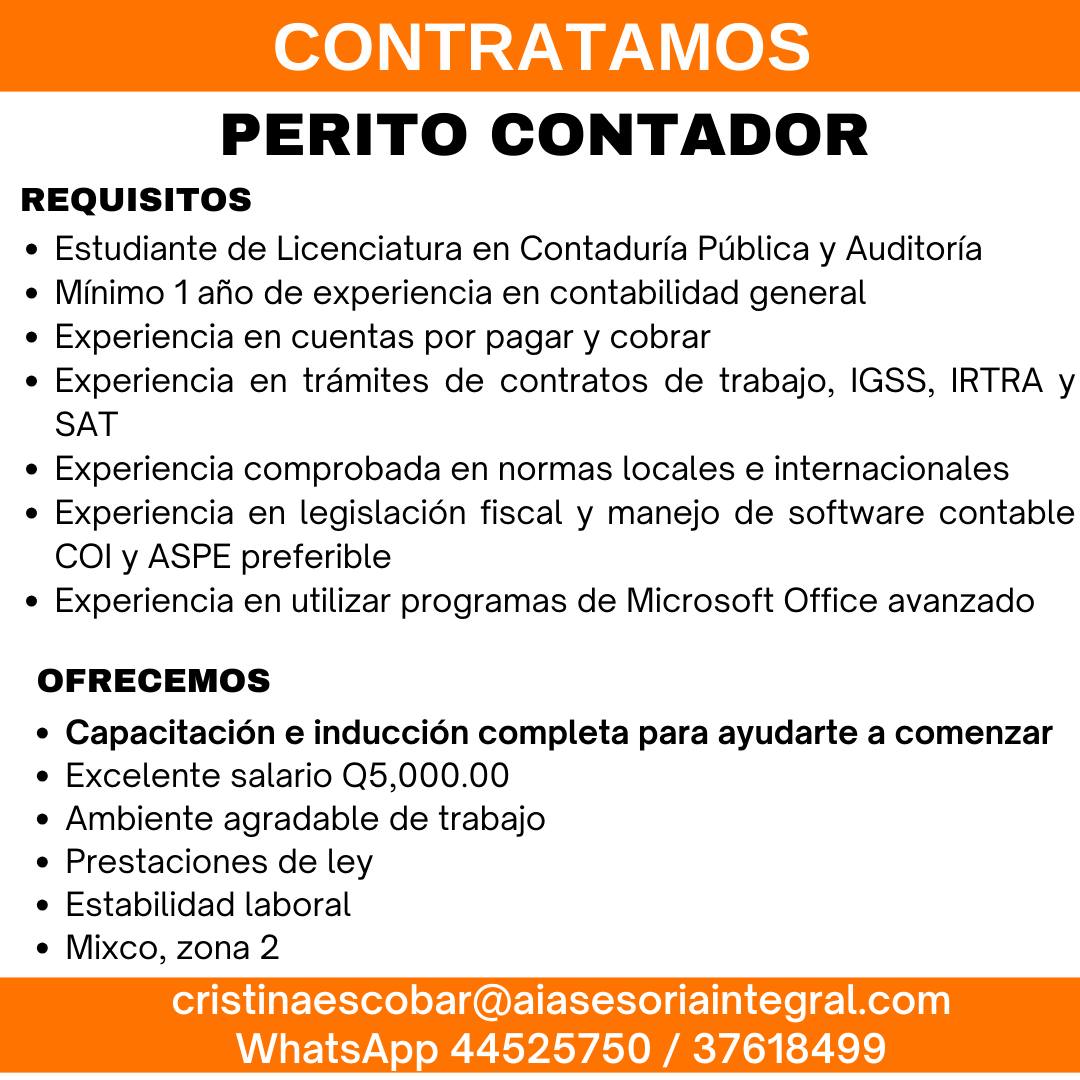 PERITO CONTADOR – IGCPA